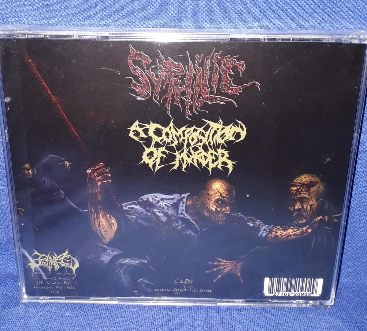 SYPHILIC: A Composition Of Murder – CD 2011 | Cemiterio Records