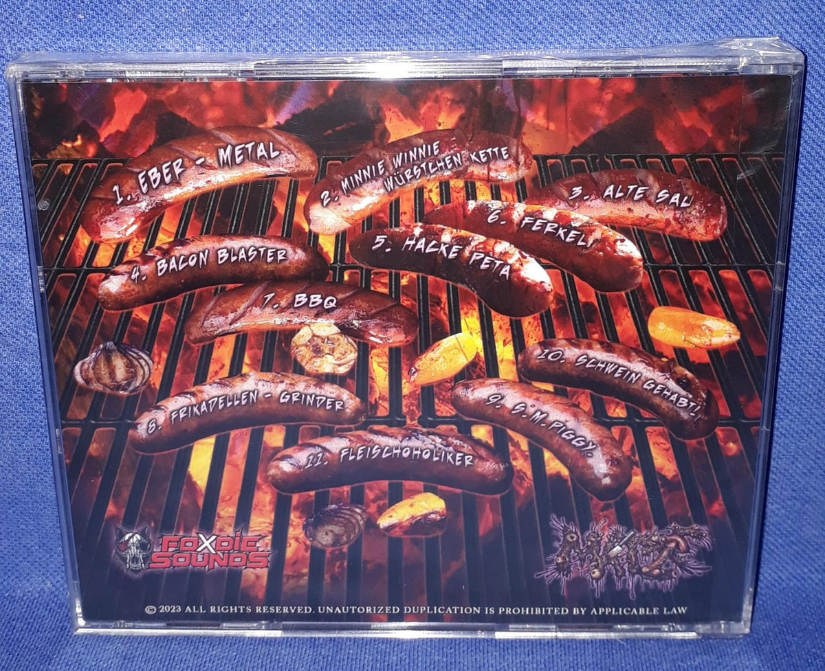 SPANKY HAM: Born To Grill - CD 2023 | Cemiterio Records