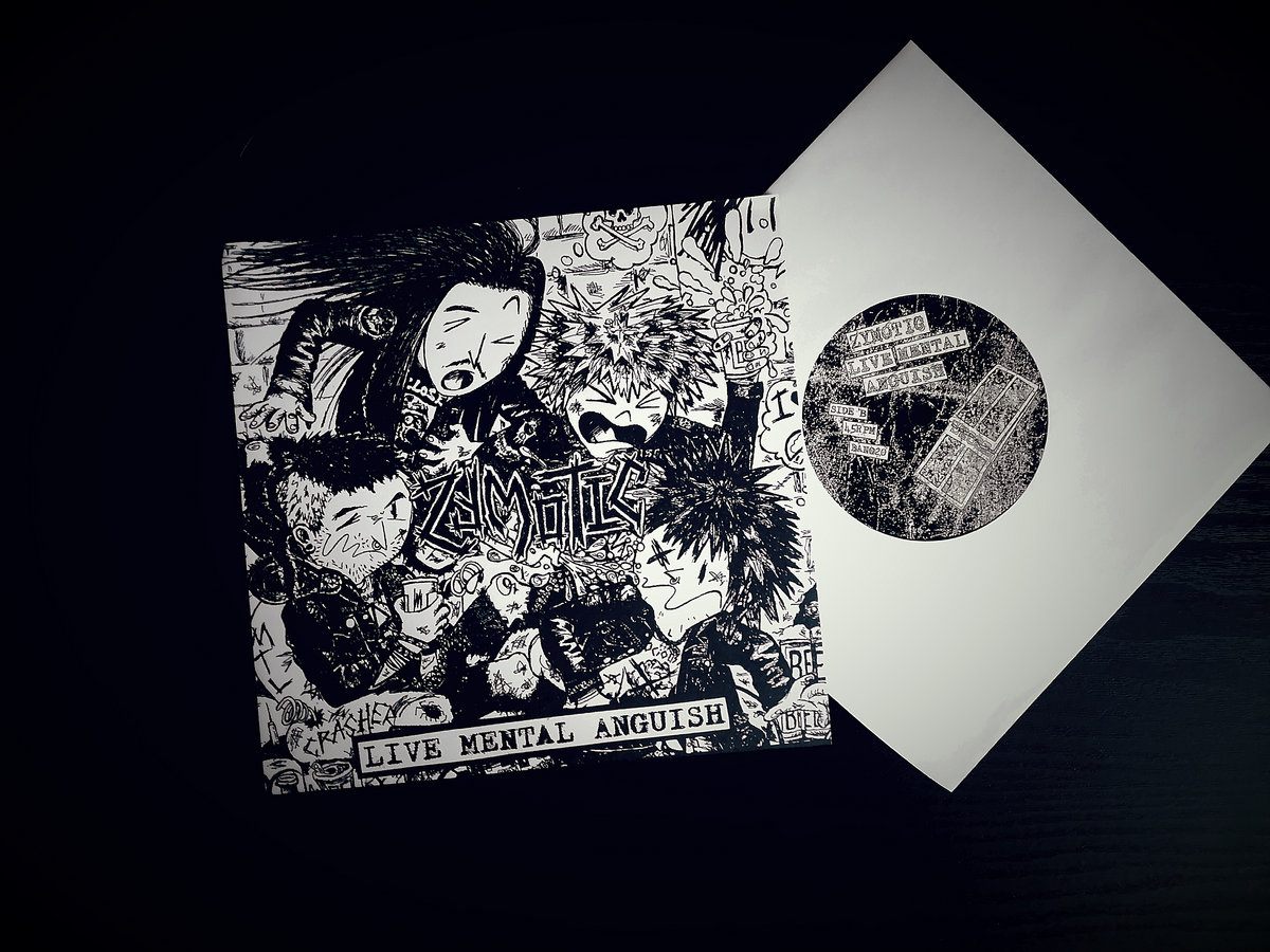 ZYMOTIC 'Live Mental Anguish' 7" | Razored Raw