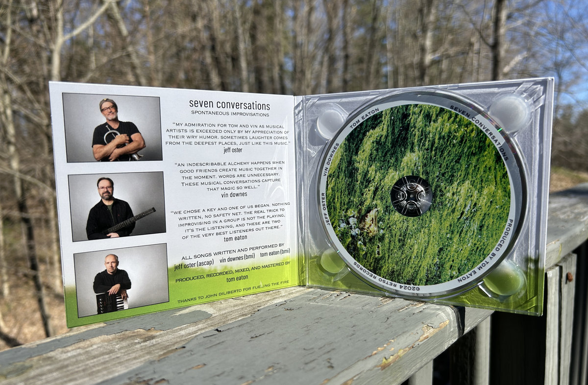 Seven Conversations | with Jeff Oster and Vin Downes | tom eaton