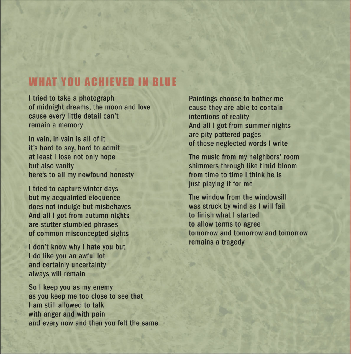 A FEW FORGOTTEN WORDS | Weavers Gallery