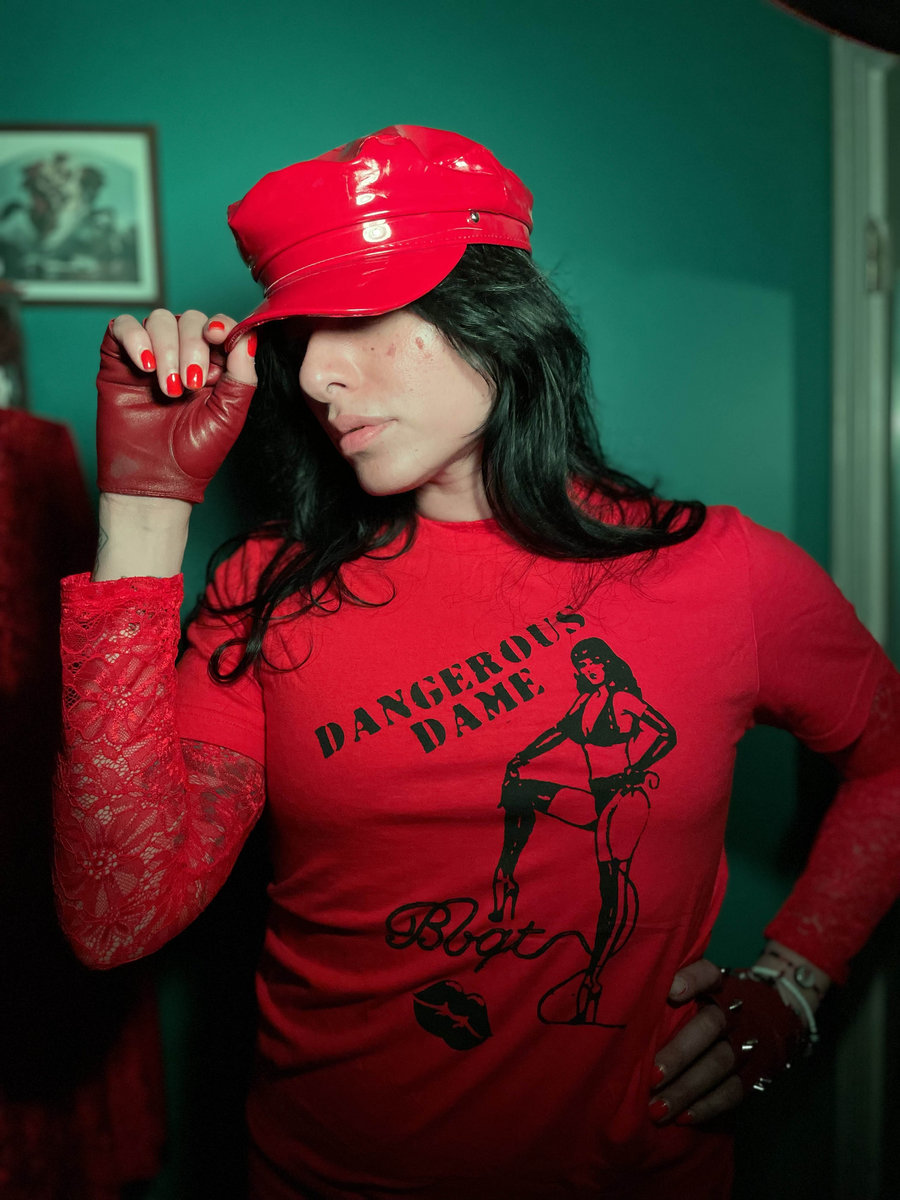 DANGEROUS DAME shirt (red) | BBQT