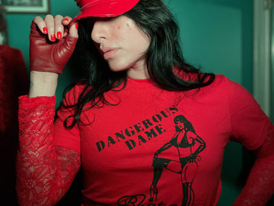 DANGEROUS DAME shirt (red) | BBQT