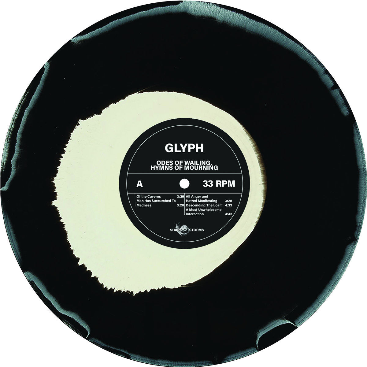 Glyph - odes of wailing, hymns of mourning | Shape Of Storms Records