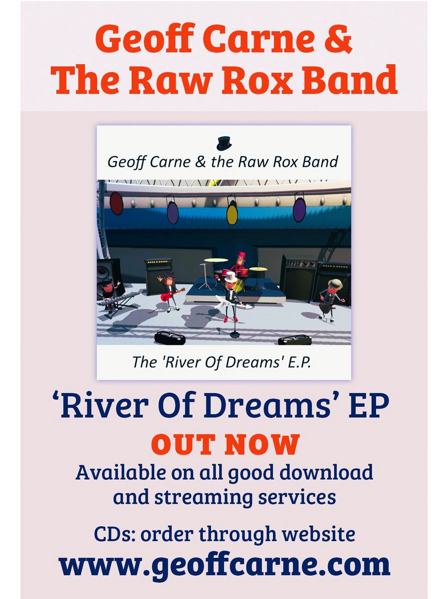 River Of Dreams E.P. | Geoff Carne & the Raw Rox Band | Geoff Carne