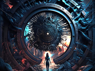 Mindless Faith - Crash the Gates UV reactive 40 inch square tapestry ...