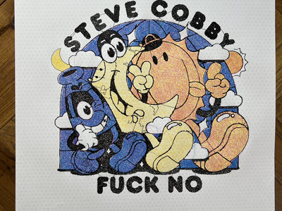 FUCK NO PLOT - CMYK Shiro - Signed edition of 5 | Steve Cobby