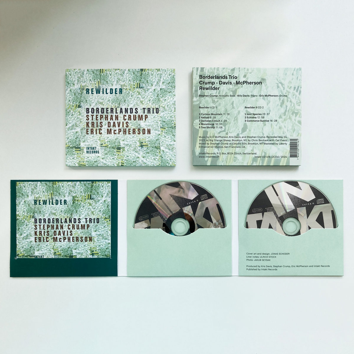 Rewilder | BORDERLANDS TRIO with Stephan Crump, Kris Davis, Eric ...