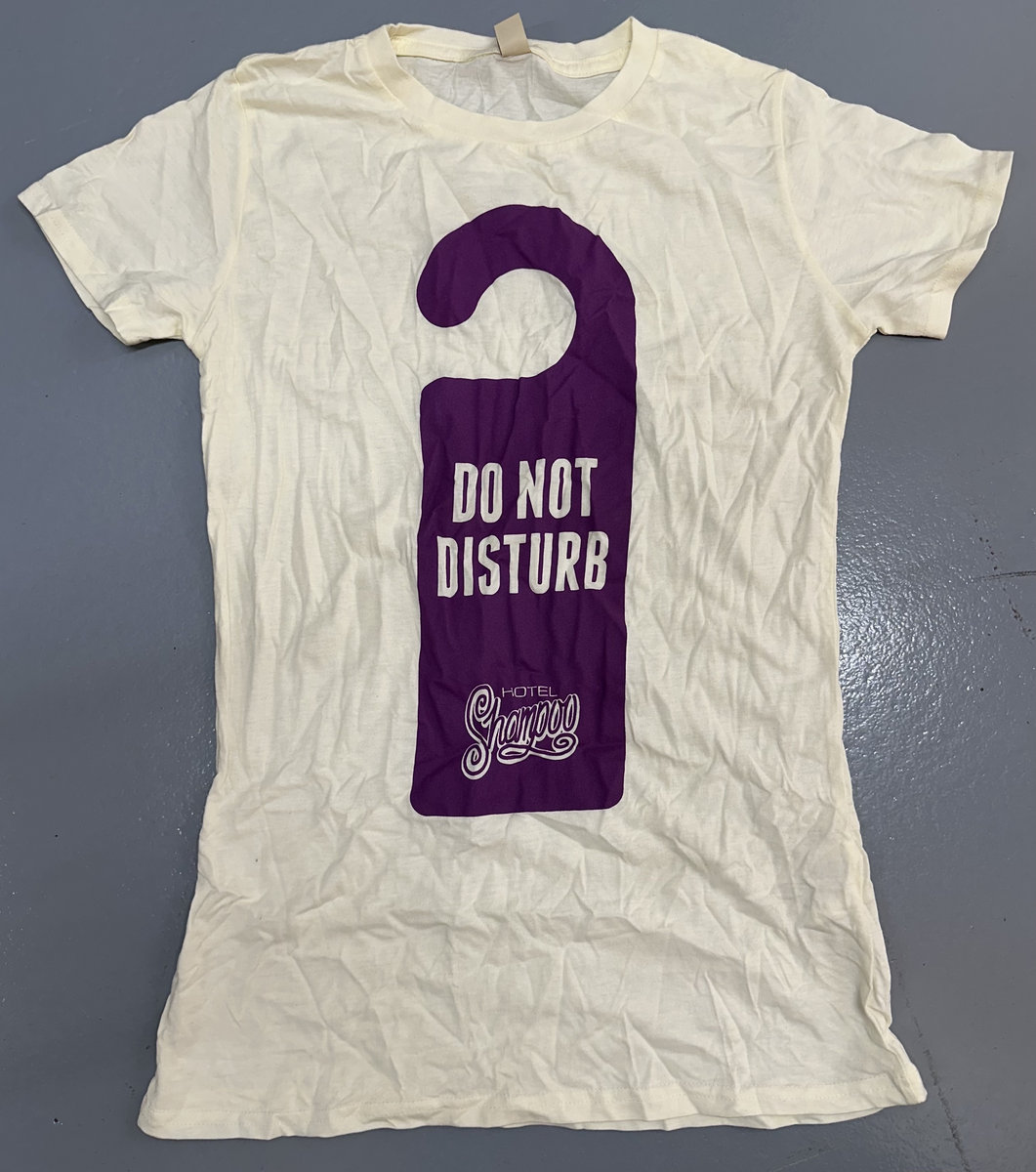 Do Not Disturb t-shirt, white (Men's & Women's) | Gruff Rhys