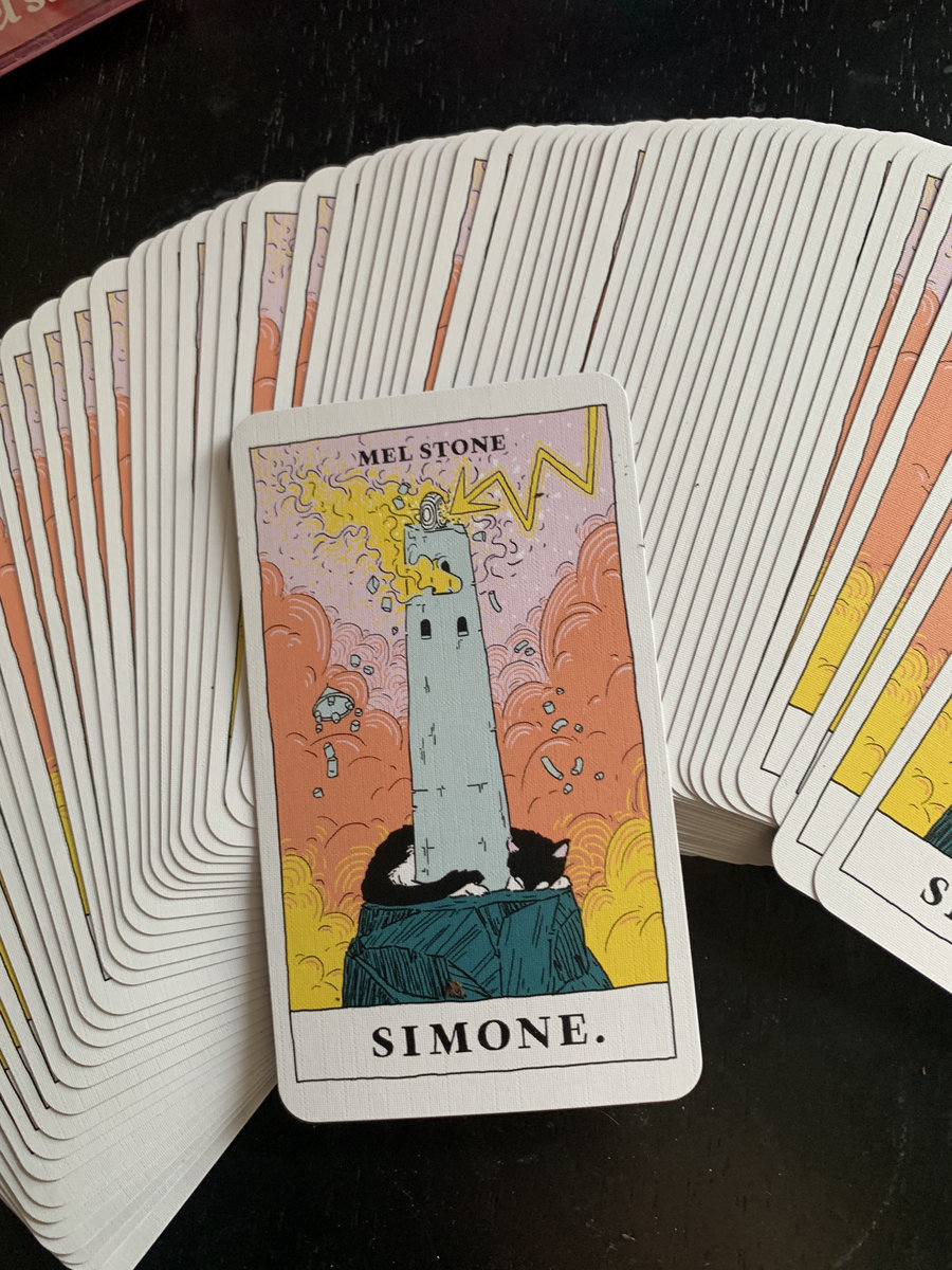 "Simone" Tarot Card | Mel Stone