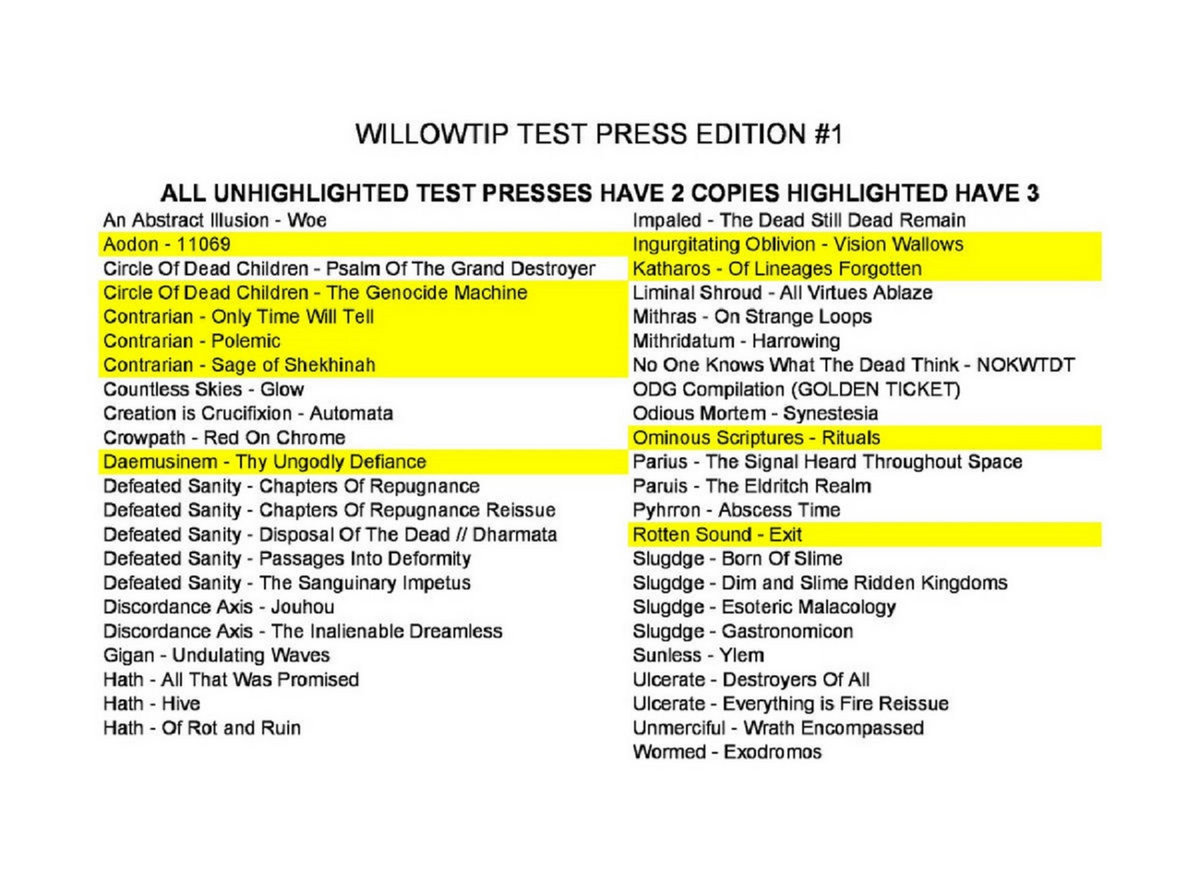 Willowtip Sampler 2023 | Willowtip