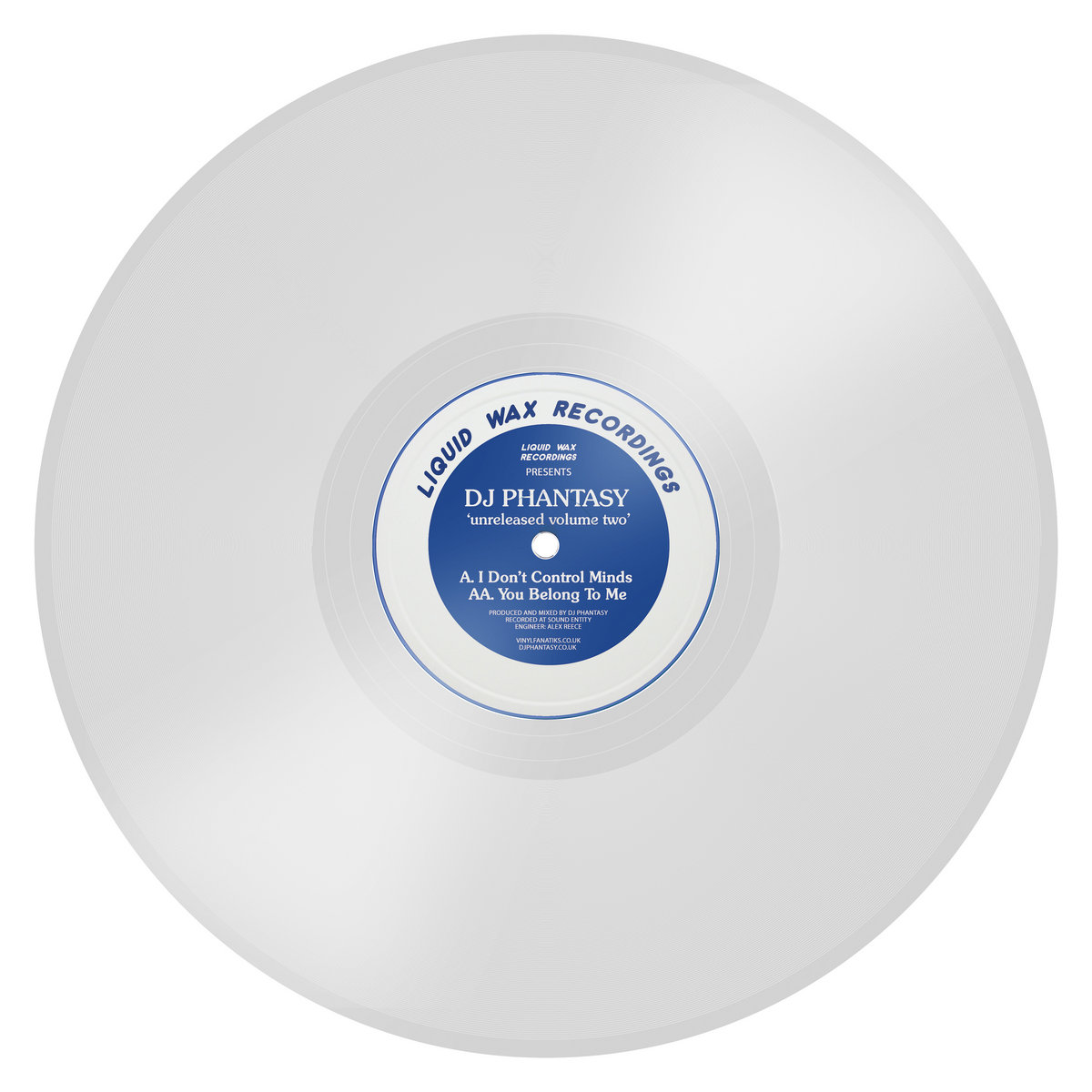 DJ Phantasy – Unreleased Volume Two - (RED, WHITE, BLUE VINYL OPTIONS ...