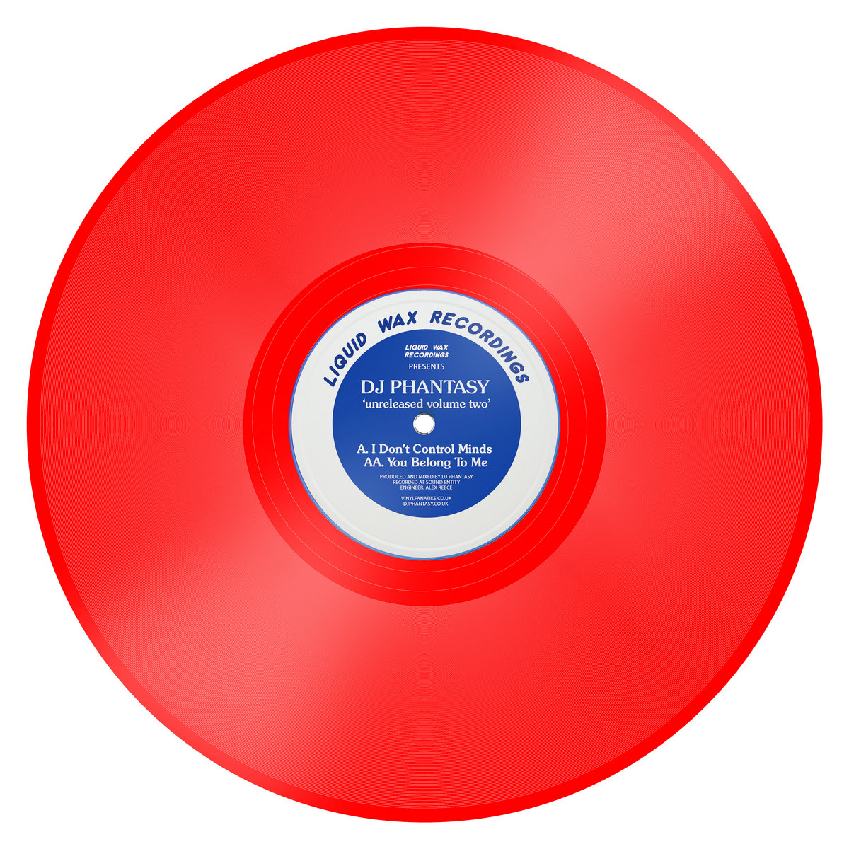 DJ Phantasy – Unreleased Volume Two - (RED, WHITE, BLUE VINYL OPTIONS ...