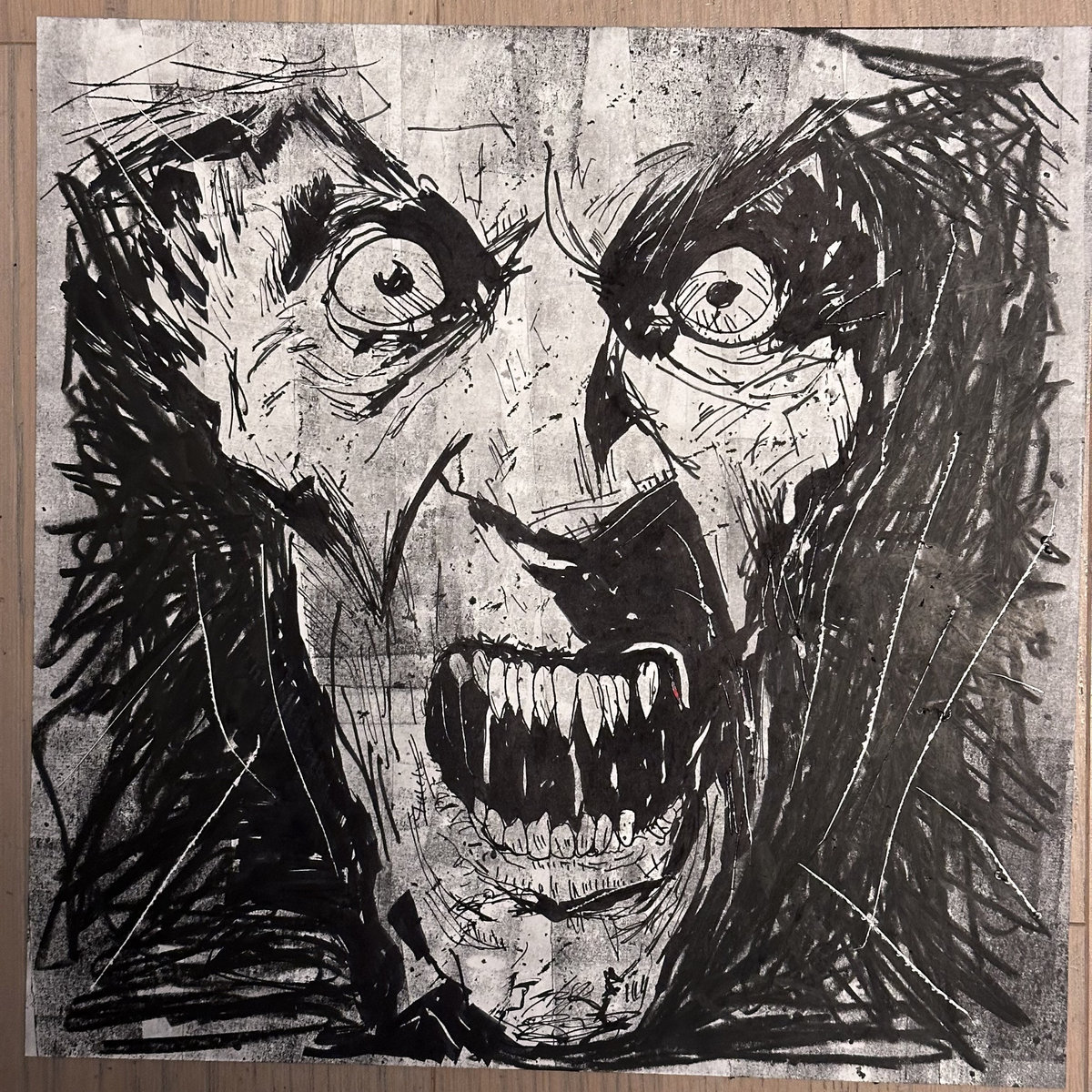 HAND-DRAWN TEST PRESS 12" LP • INTEGRITY "CLOSURE" | Integrity