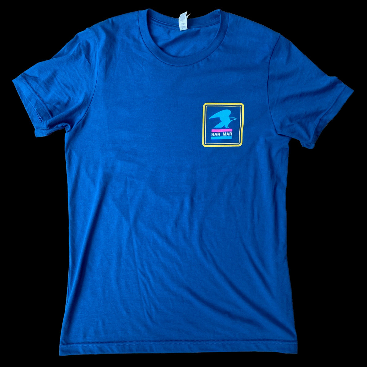 Letter Lover Cool Blue T-Shirt w/ 2-Sided Print | Har Mar Superstar