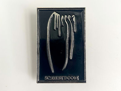 METAL LOGO PIN, rectangle | Messa