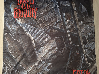 Fatal Album Cover Banner | Blood and Brutality