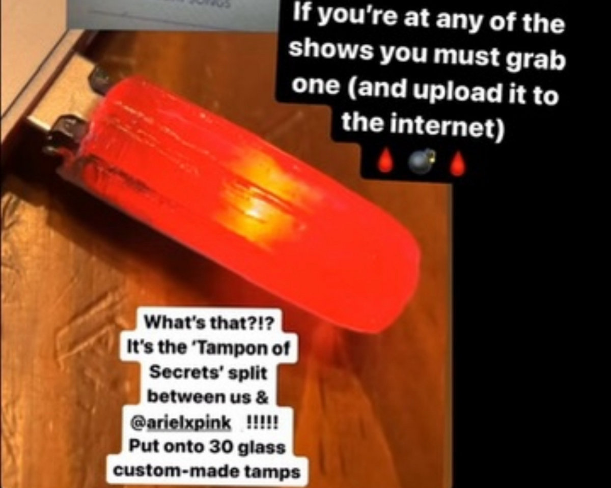 TAMPON OF SECRETS | Ariel Pink & Period Bomb | Period Bomb