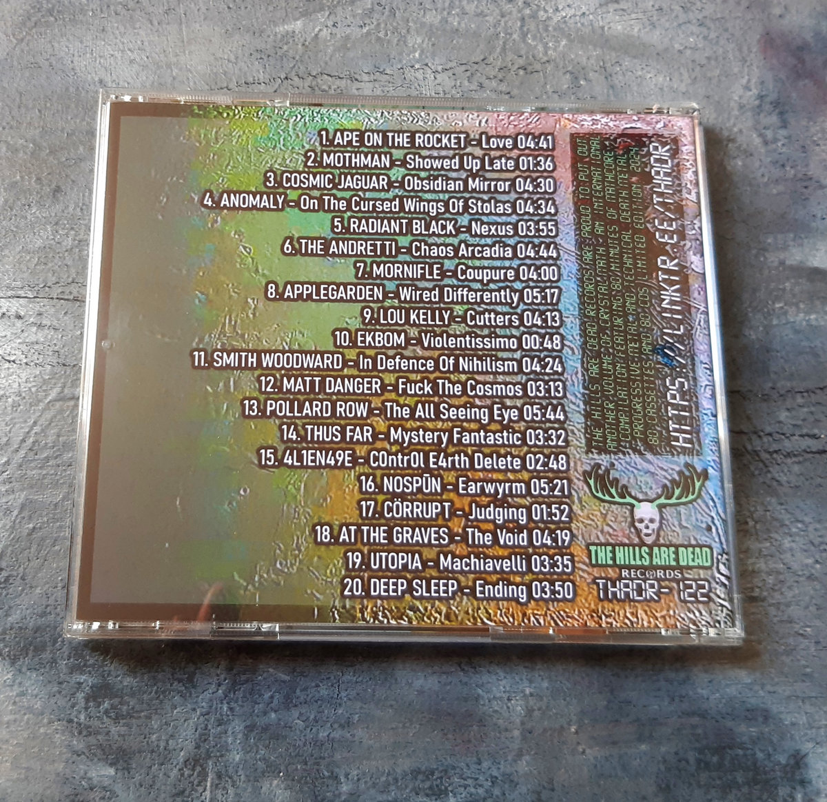 CRYSTAL MATH Vol . 2 | V/A Math/Prog/Tech 2024 | THE HILLS ARE DEAD ...