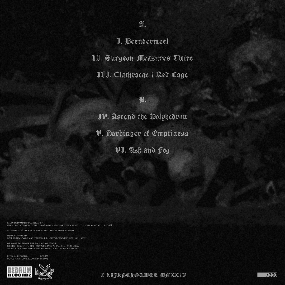 Lamentations of Cosmic Absurdity | LIJKSCHOUWER | REDRUM RECORDZ