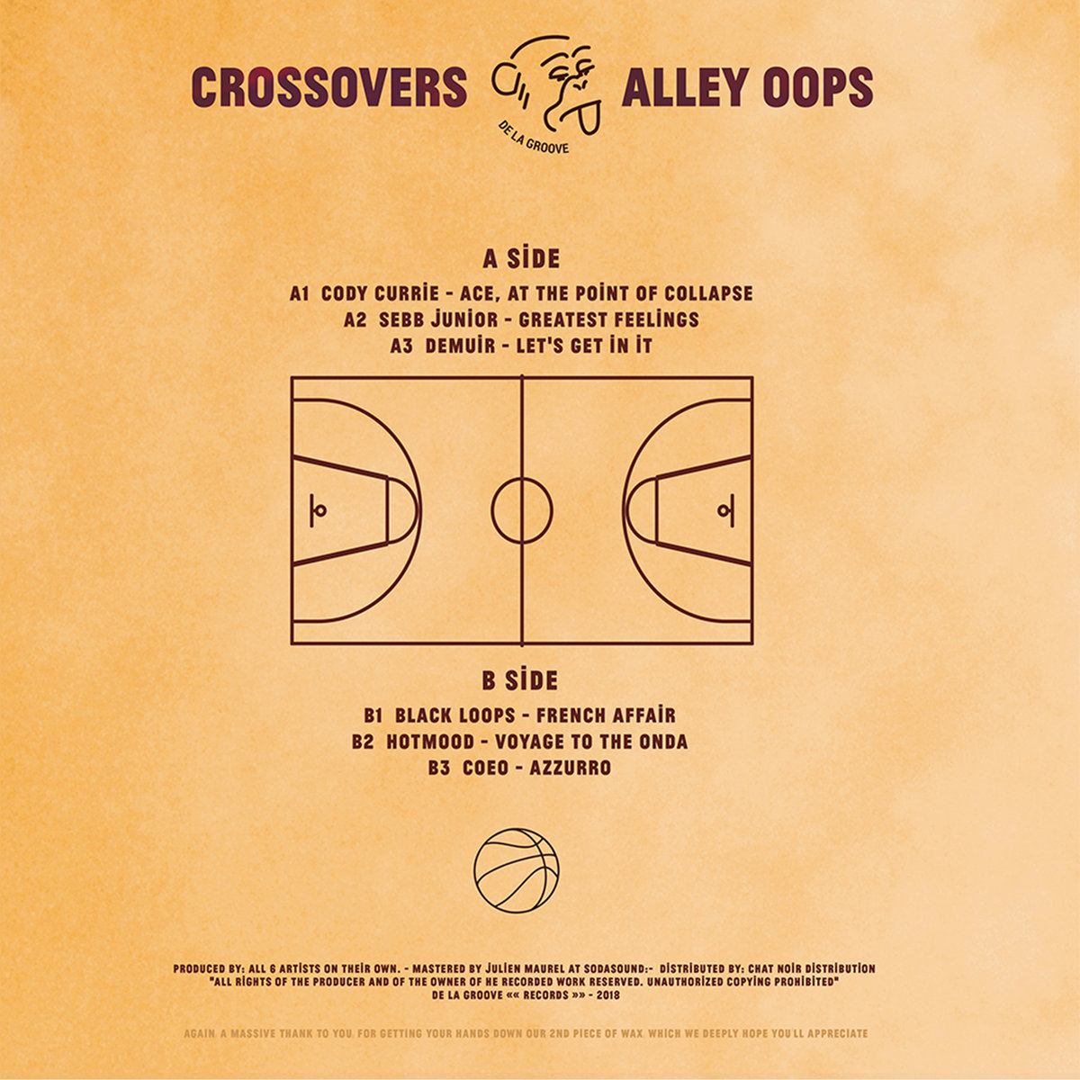 Crossovers & Alley Oops LP | Cody Currie, Sebb Junior, Demuir, Black ...