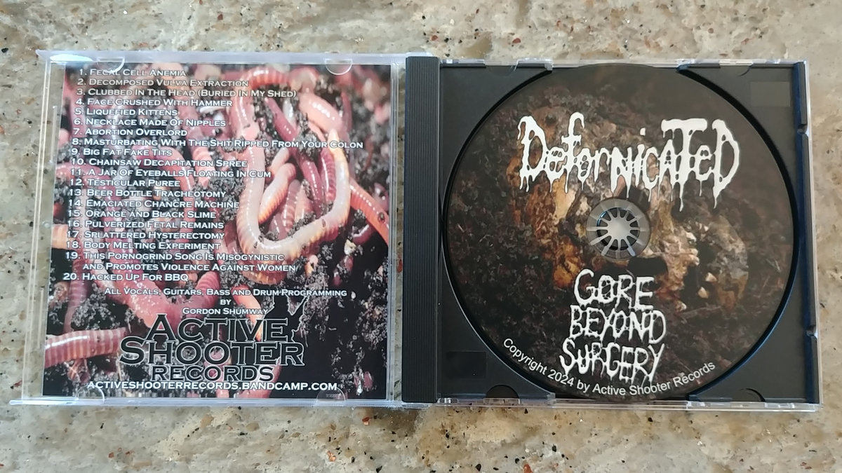 Gore Beyond Surgery | Defornicated | Active Shooter Records