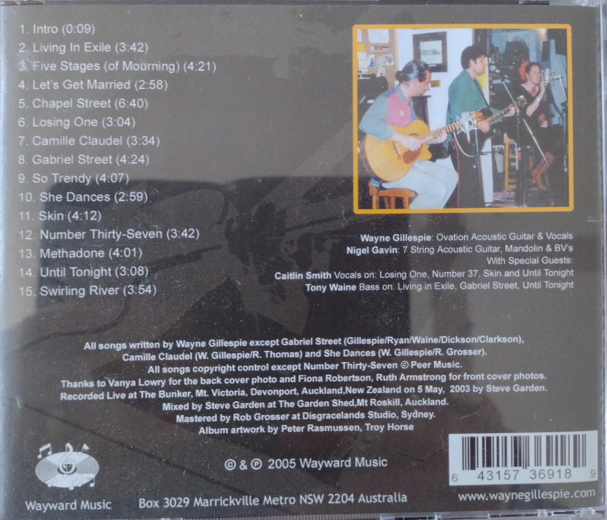 Camille Claudel | Wayne Gillespie & Nigel Gavin | WAYNE GILLESPIE (and ...