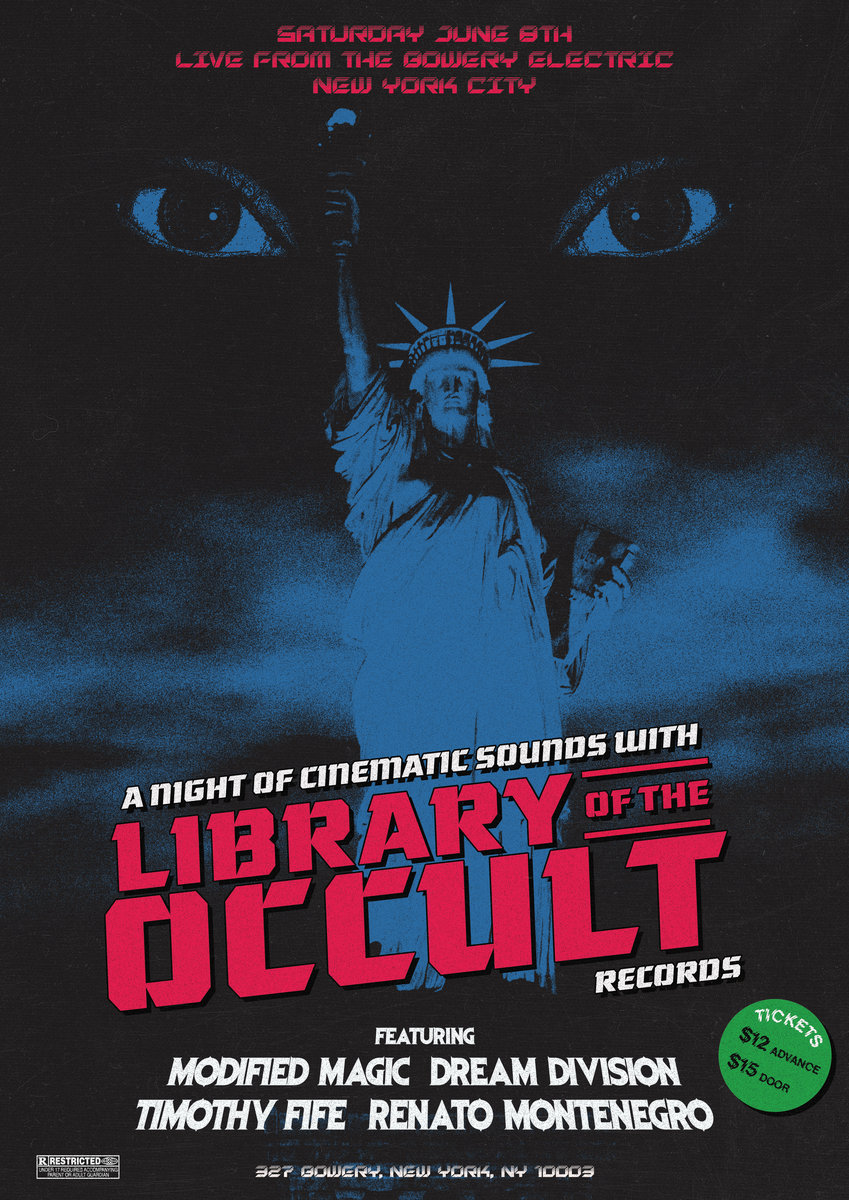 Library Of The Occult New York Event Poster | Library Of The Occult