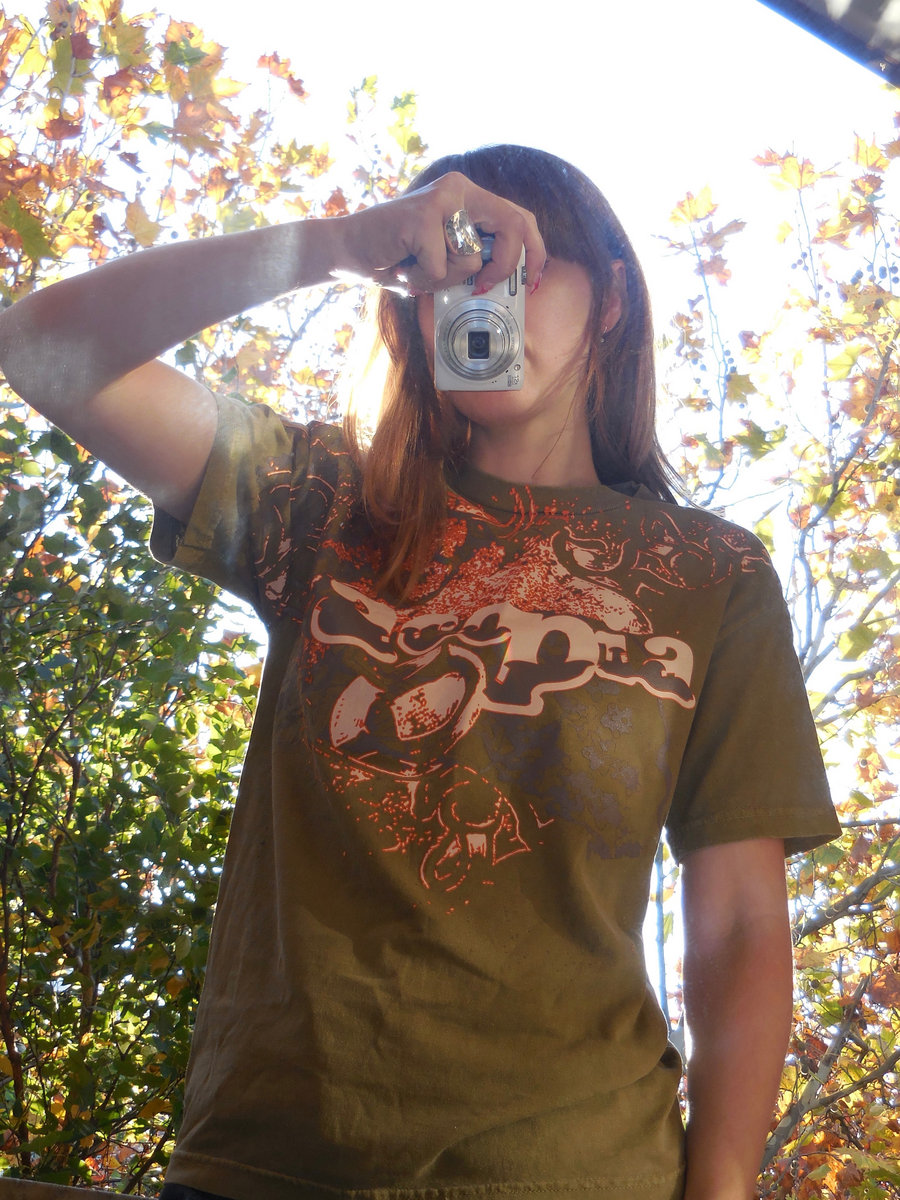 Acopia Overprint on Faded Army T-Shirt (Tour Leftovers) | Acopia Acopia Overprint on Faded Army T-Shirt (Tour Leftovers) | Acopia