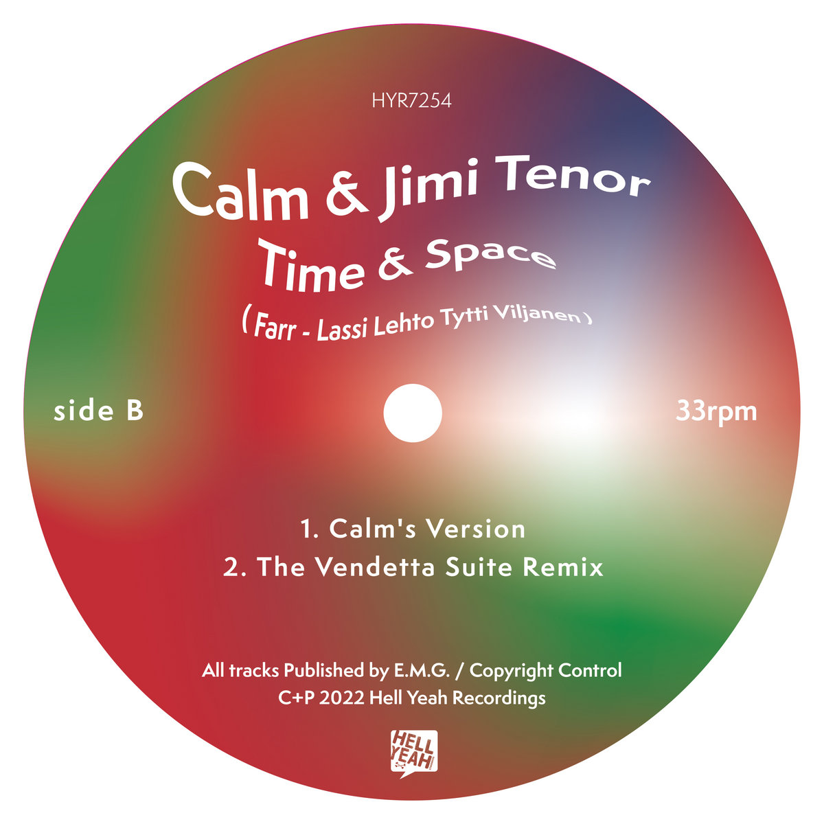 Big City Takes EP | Calm, Jimi Tenor | Jimi Tenor