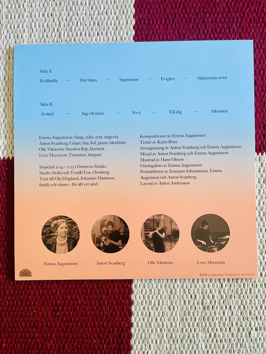 Ex Libris Karin Boye | Emma Augustsson, Anton Svanberg, Olle Vikström ...