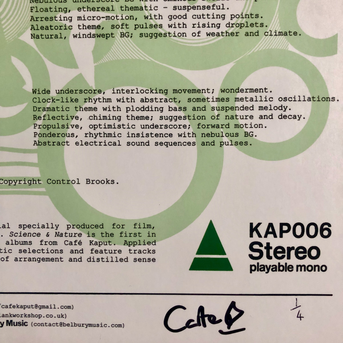 Equilibria | Cate Francesca Brooks