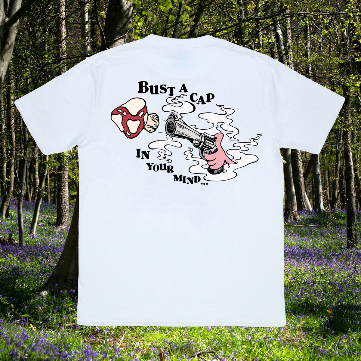 Bust A Cap Tee | Ba Dum Tish