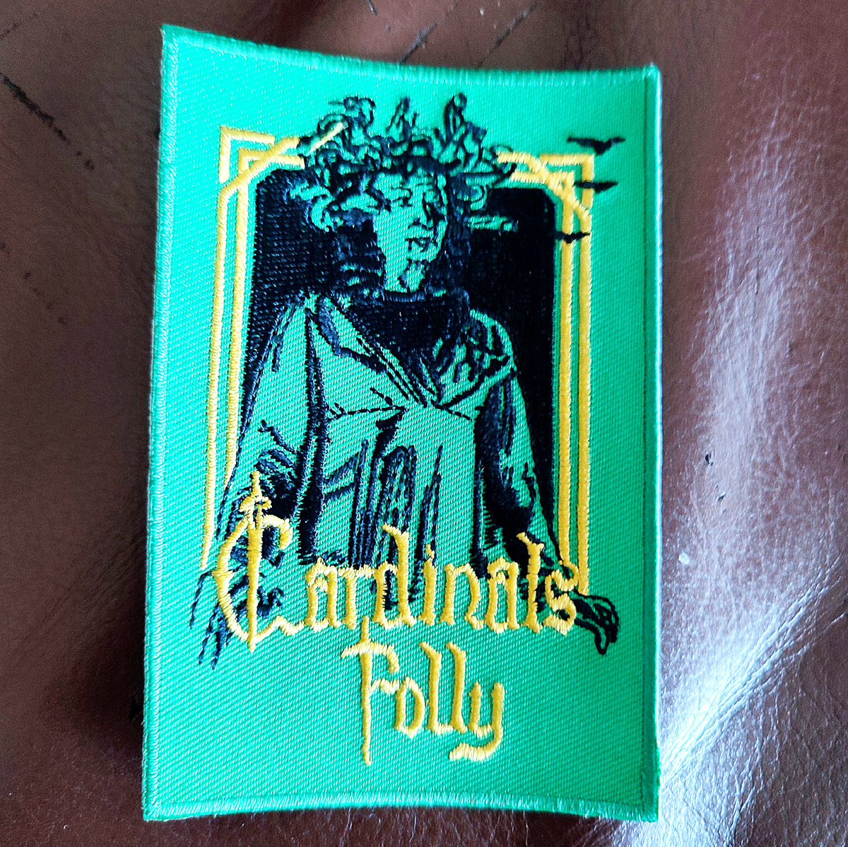 "The Gorgon" GREEN WOVEN PATCH | Cardinals Folly