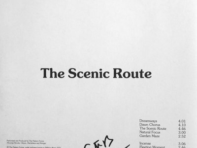 The Pattern Forms - The Scenic Route. Signed by Cate Brooks. | Cate ...