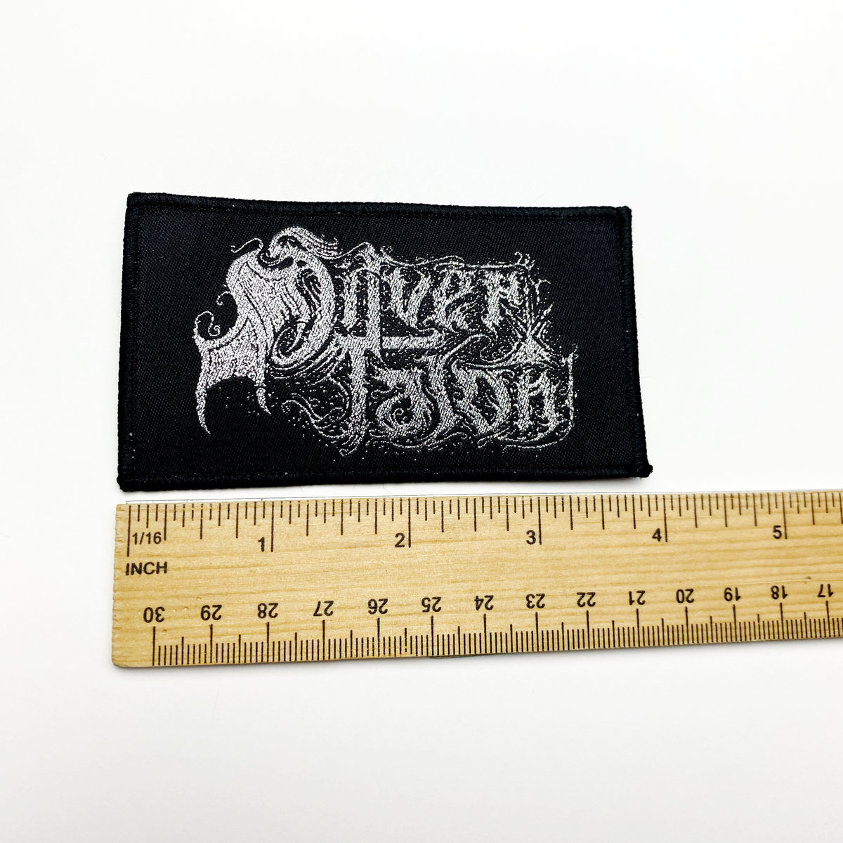 SILVER SPARKLE LOGO PATCH | Silver Talon