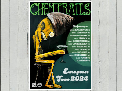 European Tour Poster A3 | Chemtrails