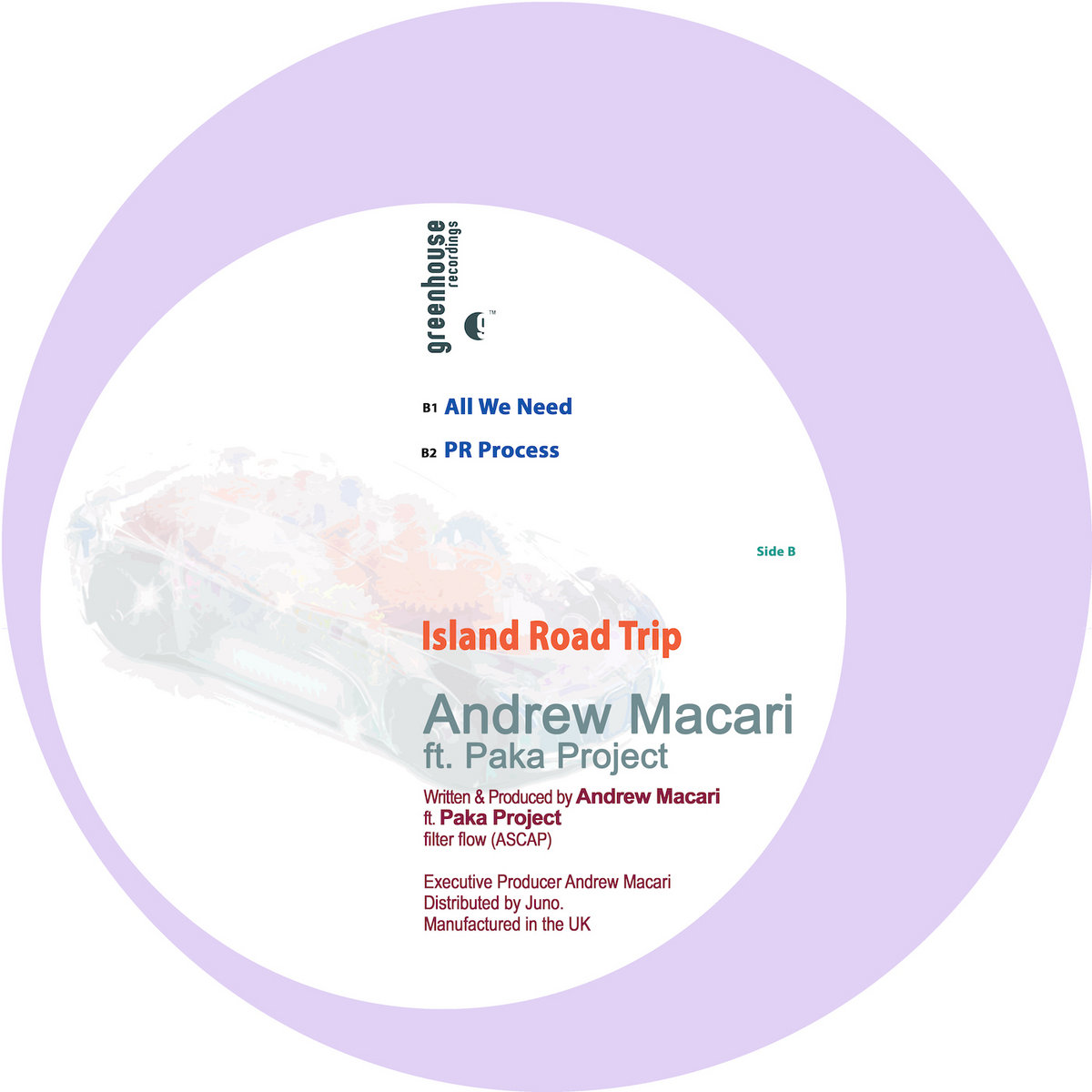 Andrew Macari ft. Paka Project - Island Road Trip EP - Greenhouse ...