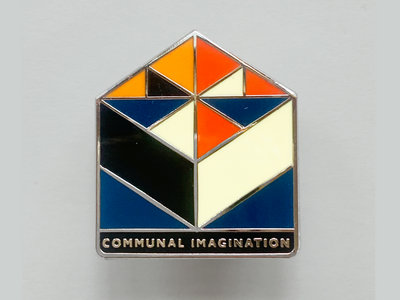 Communal Imagination Enamel Badge | Clay Pipe Music