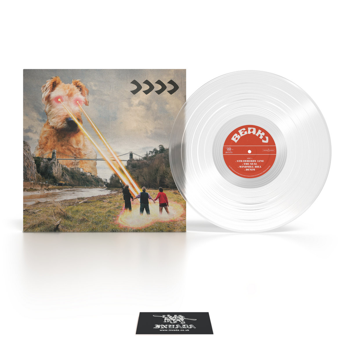 Beak> - >>>> - Ltd Edition Invada Exclusive Clear Vinyl | Invada