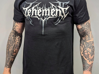 Vehement "Double Logo" T Shirt | Vehement