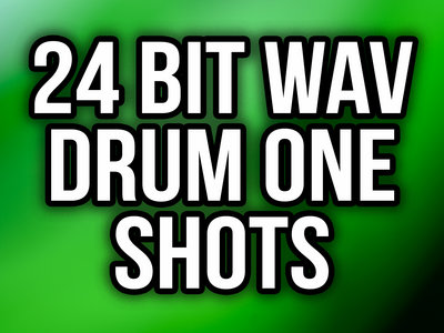 24 Bit WAV Drum One Shots | Paul Sirrell