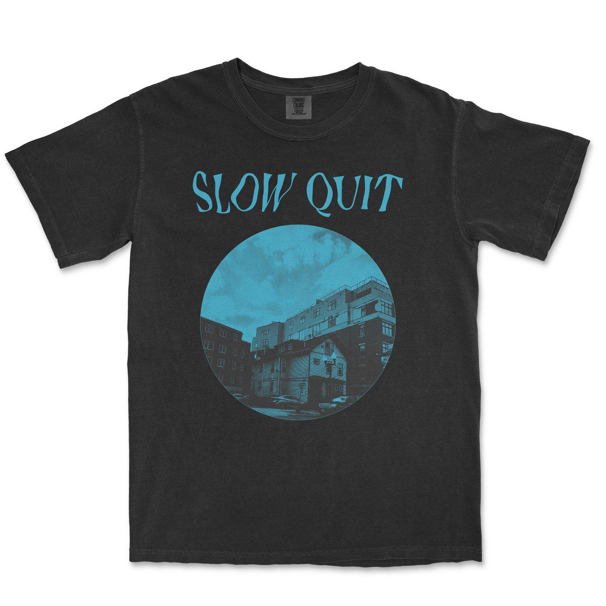 Black slow quit Slumlord T-Shirt | slow quit