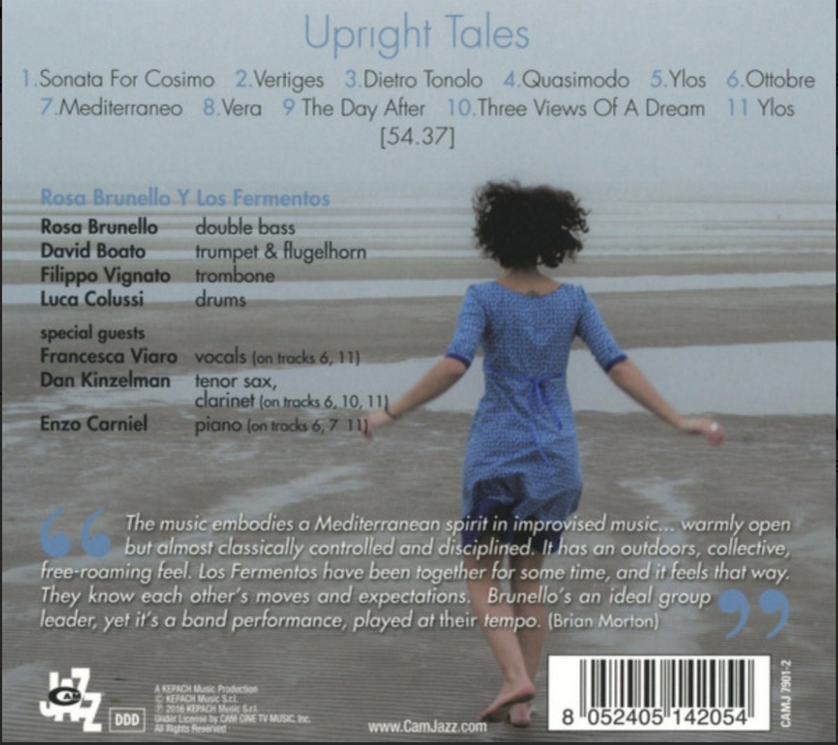 Upright Tales | Rosa Brunello, Los Fermentos | Cam Jazz