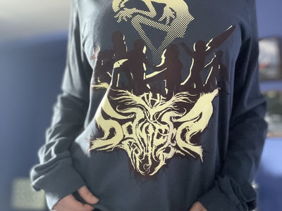 Sawtooth Logo with Cuddlemonster Long Sleeve | The Sawtooth Grin