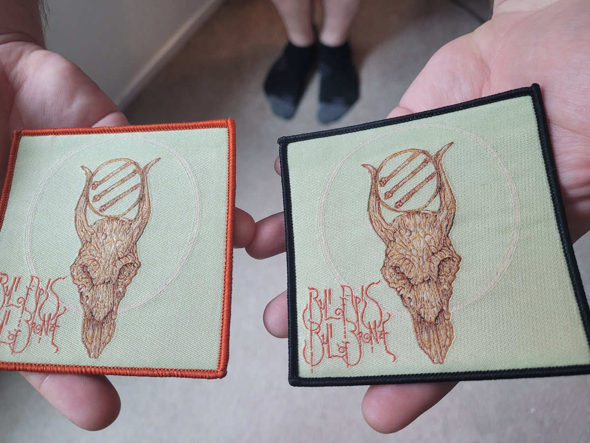 Three Bone Embroidered Patch from Arcane Vestments | Bull of Apis Bull ...
