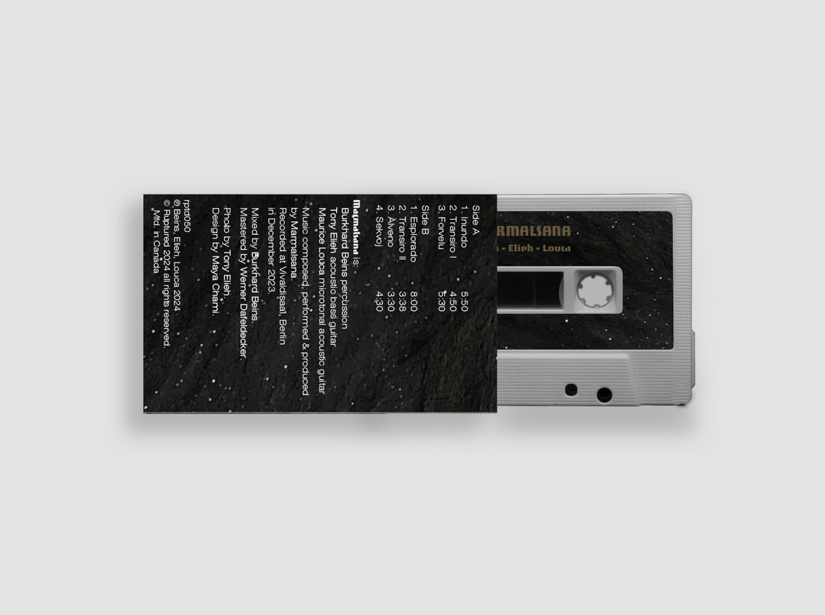 Marmalsana | Marmalsana [Burkhard Beins, Tony Elieh & Maurice Louca ...