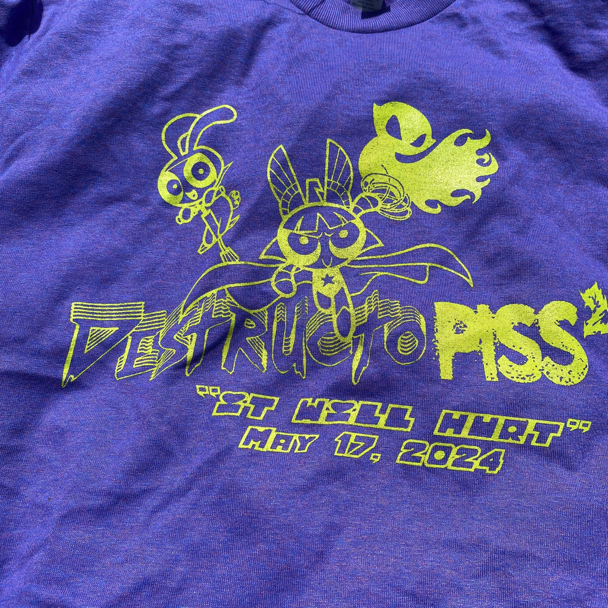 DESTRUCTO PISS 2 SHIRT | Sockhead Records
