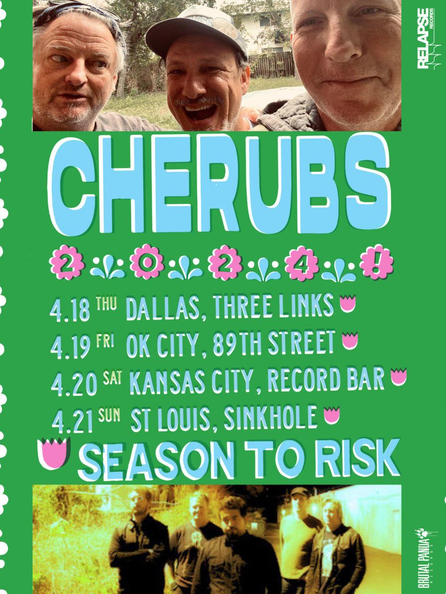 Season to Risk / Cherubs Tour Poster 2024 | Season To Risk
