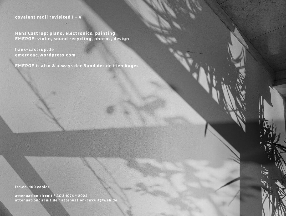 covalent radii revisited | CASTRUP I EMERGE | attenuation circuit